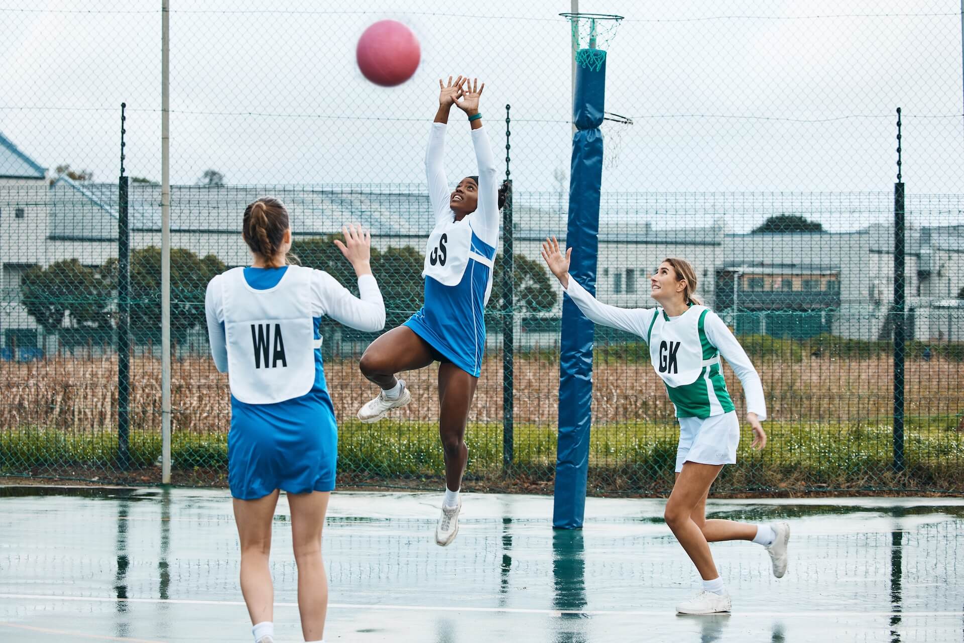 Netball Court Cleaning Brisbane | Sports Court Cleaning | MKL